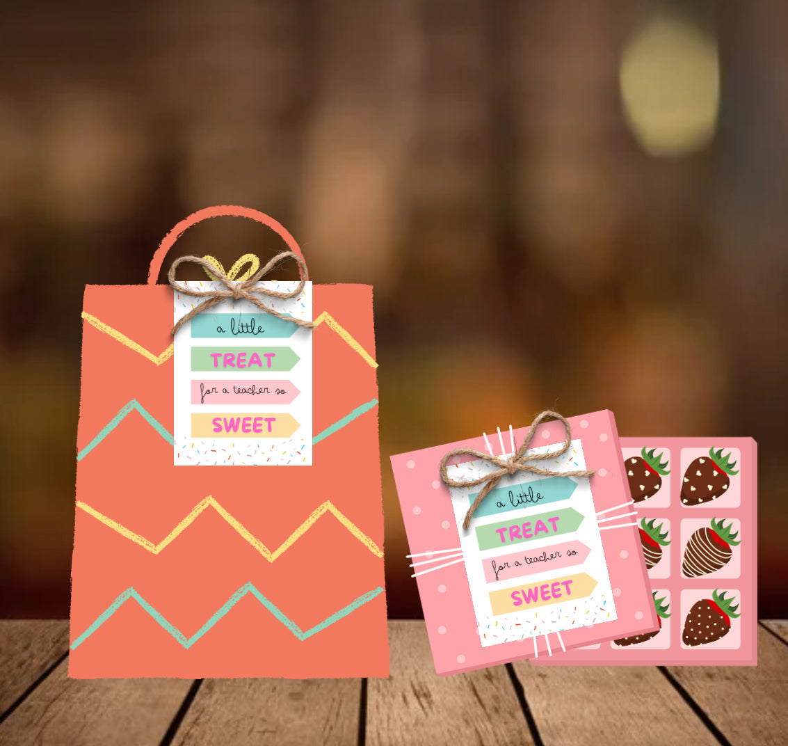 Treat For A Teacher So Sweet Stickers 10 Pack Thinkbigmom