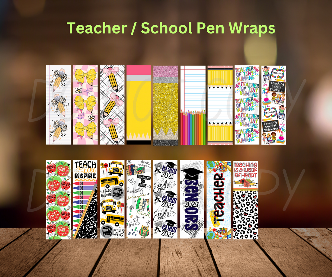 Pen Wraps For INKJOY GEL And BIC CLIC PENS TEACHER SCHOOL – thinkbigmom